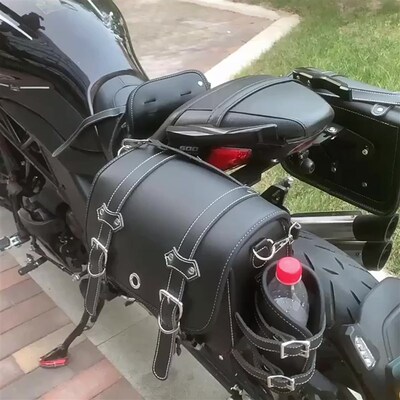 复古摩托车贝纳利幼狮150 250 500 502C边包侧边箱专用改装保险杠