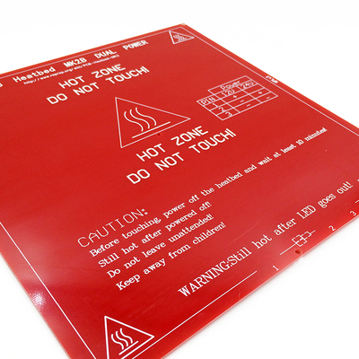 3D打印机配件热床加热平台 PCB热床 Mk2b 12/24双电源 214x214mm