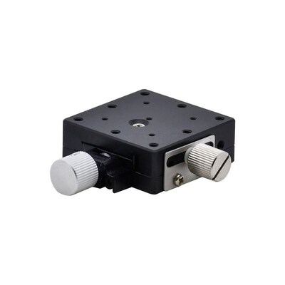 XFES/EJJ02-25/40/60X轴手动滑台燕尾槽进给丝杠型精密位移台直供