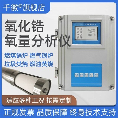 氧化锆分析仪氧含量探头高精度氧气含量防爆检测探头烟道ZO系列