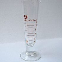 【实验用品‖玻璃器皿】玻璃量杯 200ml 量杯*锥形量杯 实验室用