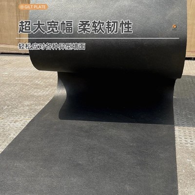 软质鎏金板陨石板砂岩板软石艺术浇筑板铁锈板防火板流金板饰面板