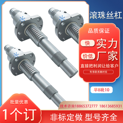 滚珠丝杠BTK2020V 2505V 2510V/BLK1510 1616 2020 3232 3210定制