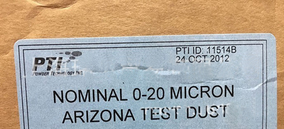 美国0-20微米 0-30微米 0-40微米试验尘 PTI尘