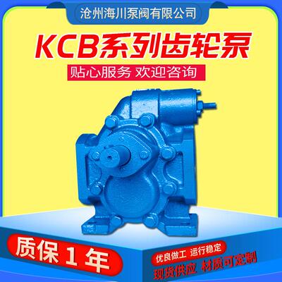 KCB200卧式电动铸铁齿轮油泵KCB系列大流量燃油重油输送泵