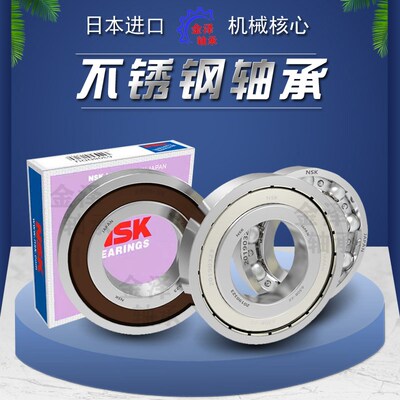 日本NSK进口不锈钢轴承S6000 S6001 6002 6003 6004 6005  ZZ/DDU