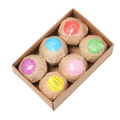 ROSOTENA 60克爆炸浴盐球 泡泡盐滋养沐浴盐球 BATH BOMBS