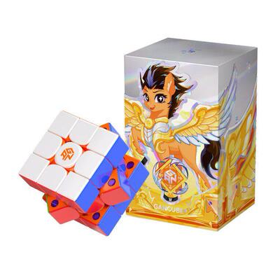 Gan马年新品355s磁力3阶马年限定icarrys4智能魔方v100魔方