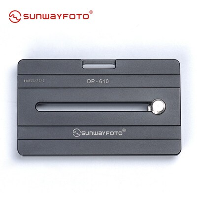 SUNWAYFOTO晟崴DP-610R三脚架云台 通用 中大画幅相机专用快装板