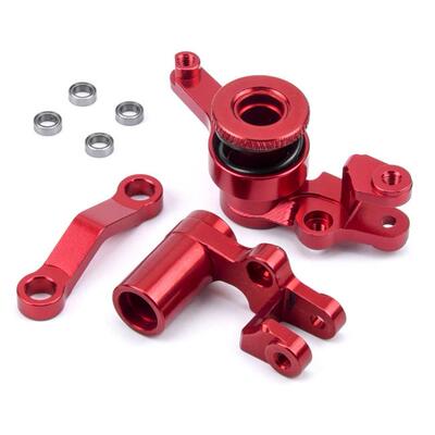 Traxxas 1/10 Slash 4x4 攀爬车升级件 金属件 转向组 一套
