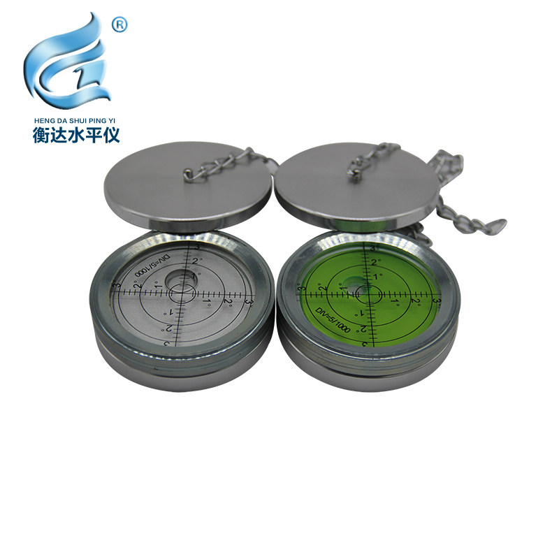 械水平仪水准器金属圆水准仪械安装倾角水平仪
