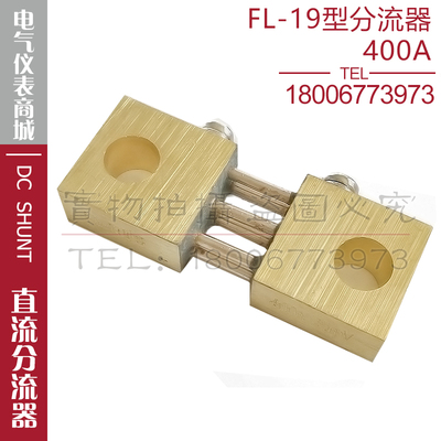 电焊机分流器FL-19 400A定值分流器75mV电流取样直流电阻分流器
