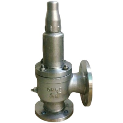 304不锈钢法兰安全阀 全启封闭式安全阀 A42Y H W-16P/25P/40P64P