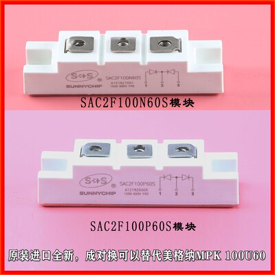 SAC2F100P60S SAC2F100N60S 等离子切割机专用二次整流模块 对管