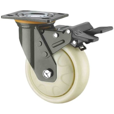 替上隆重载型脚轮JED/JEB/JEA-100/125/150/200万向带刹车固定轮