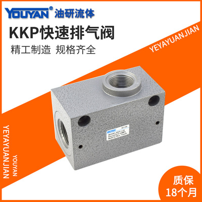 快速排气阀KKP-06/08/10/15/20/25/32/40/50 KP-L8/10/15/20/L25