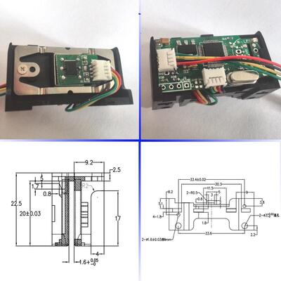 带两路HUB磁卡刷读卡器内置模块机芯Magnetic Card Reader Module