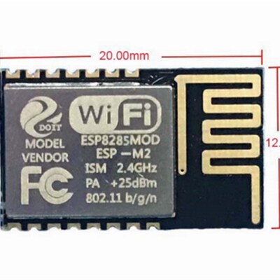 mini超小ESP-M2 ESP8285串口透传无线WiFi控制模块代替12F 12E