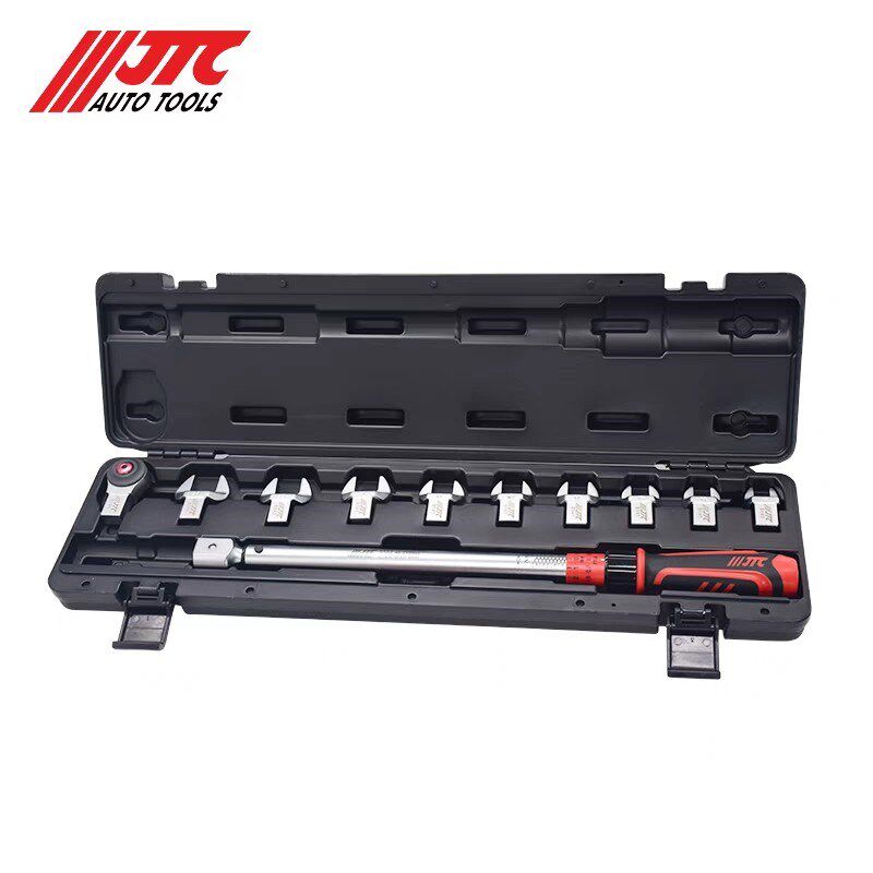 JTC汽修专用工具11件套换头式扭力扳手组多种头型JTC6835K