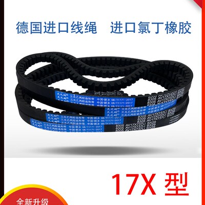 B型齿形三角带AV17X1560 1575 1600 1612 1625 1626 1635 1650 Li