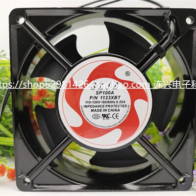 全新SZJZ SP100A P/N 1123XSL XBL XST XBT AC110-120V 0.25A风扇