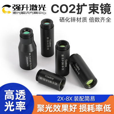 CO2打刻机ZnSe扩束镜二氧化碳雷射切割机硒化锌扩束镜2倍/4倍/6倍