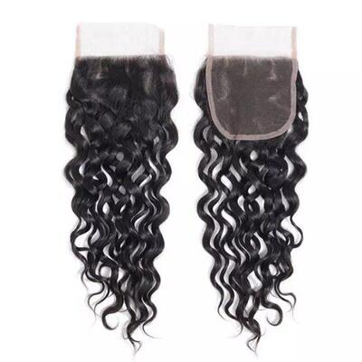 4x4 13x4发块  透明蕾丝手织发块pixie lace frontal Closurelace