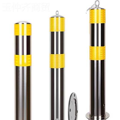 头厂家不锈IGB钢示柱 警可拆卸120防撞柱 304反光隔离路桩现货现