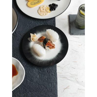 比利时Serax Ann Demeulemeester暗黑餐具盘子 西餐盘水果点心盘