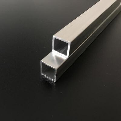 铝方管 铝方通10x10x1mm铝合金氧化小方管10*10*1矩形方通 6米价