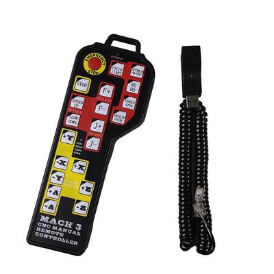 新款 Mach3 4轴USB控制摇杆手柄 数控CNC小型雕刻机配件