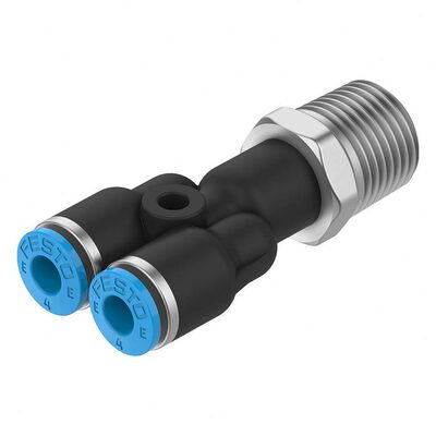 甄选FESTO费斯托不锈钢气动快速接头NPQE-DK-G18-Q4-P10气管快插