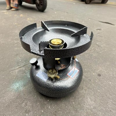 柴油气化炉一体式柴油炉便携式户外防风猛火打气煤油野营炉油炉灶