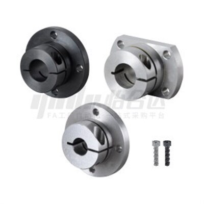 开口法兰型导向轴支座引导型GBE02/GBE12-D10 12 15 16 20 25 30