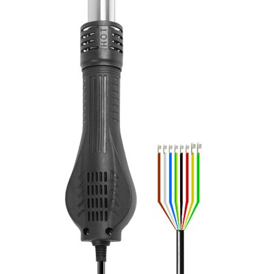 858D 8586 878A 热风枪手柄 110v/220v 700W无刷风机 陶瓷发热芯