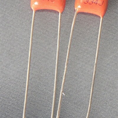 全新 CBB 薄膜电容器 334J 63V 0.33UF 330NF 脚距5mm 直插 现货