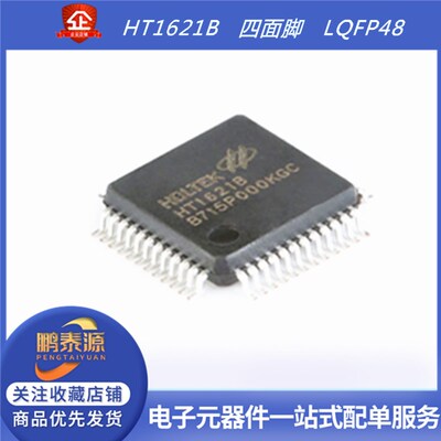 全新原装 HT1621B 四面脚 LQFP48显示驱动IC LCD液晶驱动芯片现货