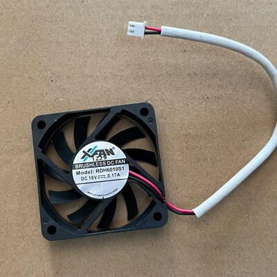 全新原装欣瑞联RDH6010S1 6010 18V 0.17A 6cm静音散热风扇
