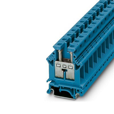 菲尼克斯 组合式接线端子排 UK-16N BU 蓝 16平方 零线 3006056