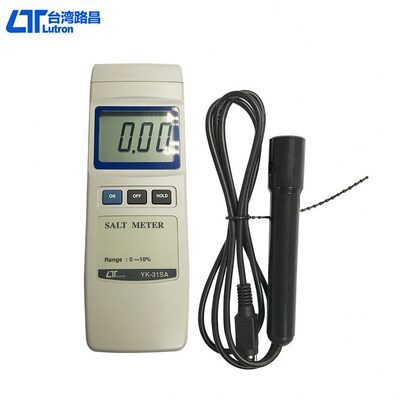 甄选盐度计光学LUTRON路昌YK-31SA卤水盐度计精度自动温度补偿功