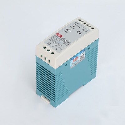 MDR明伟5V/12V/15V/24V/48V导轨式2A/3A开关电源10/20/40/60/100W