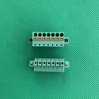 正品台湾恩尼特克 ANYTEK HW 3.81 7P GN 有耳 间距3.81 接线端子