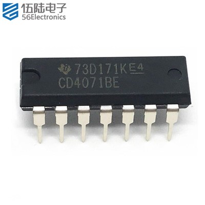 直插 CD4071BE DIP-16 CD/HEF/HCF4071BD 全新国产原装