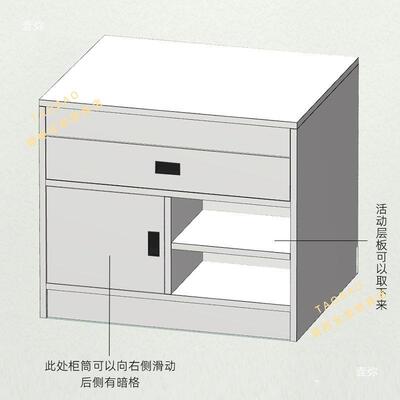 中暗格储物柜多功能藏式抽屉电视隐柜家用收纳暗层隐秘ULU保柜险