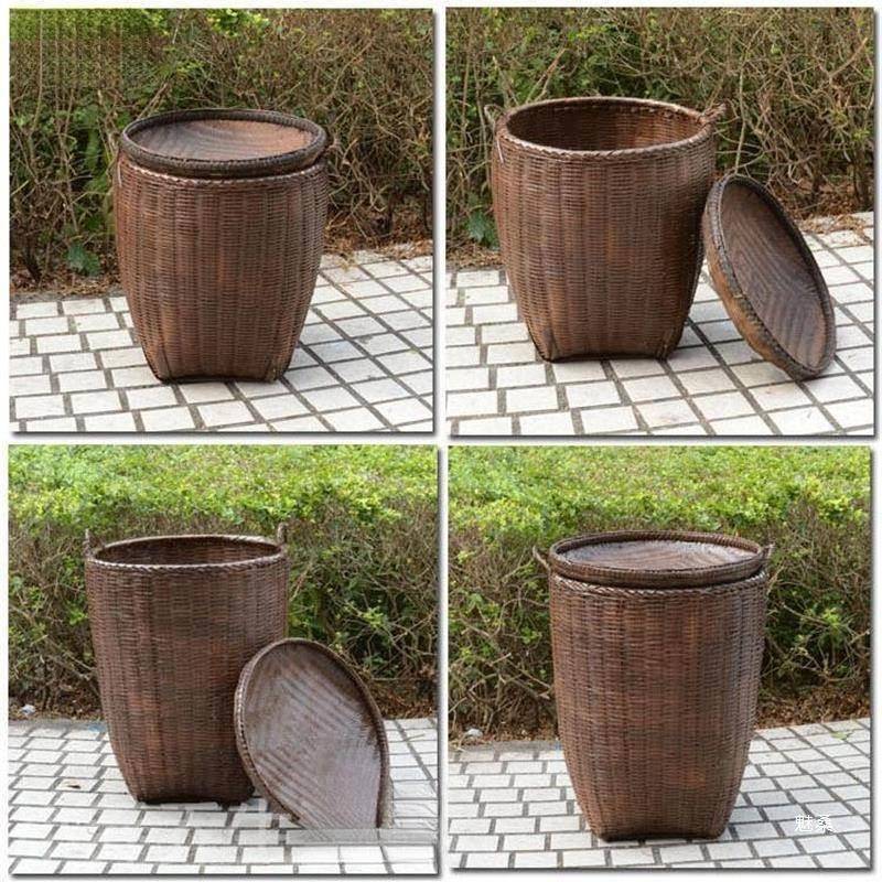 编织收纳筐AL其他AL筐陈列篮超市摆超市堆头果蔬展示复水古果筐筐