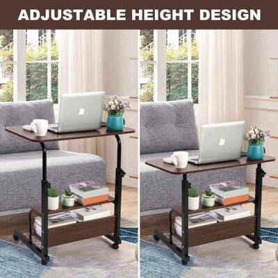 卧室家用15614宿学生桌书简易升降舍懒电脑桌床边桌可移动简人约