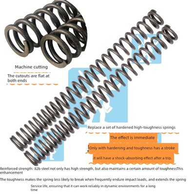 适用九号机械师mmax110mk2 机械师2二代前减震弹簧减震器改装配件