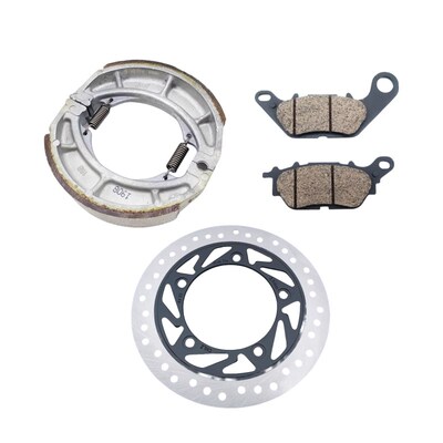 适用DK150 KA125 HJ125-30-22 HJ150-30-22刹车皮碟刹片刹车盘