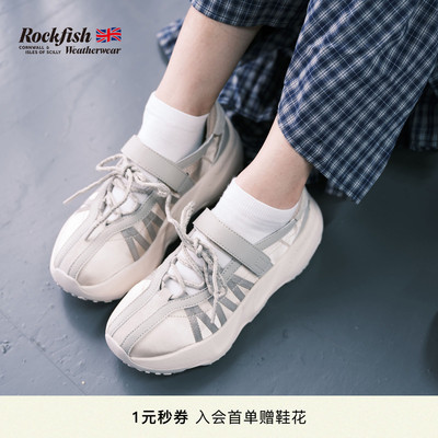 厚底魔术贴运动鞋休闲鞋