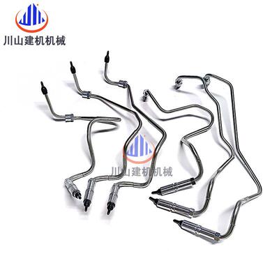 挖掘机配柴DBP件PC65750-5高压油管喷发动机6D0140油泵油嘴高压油